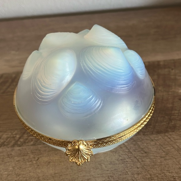 Sabina | Art | Sabino Paris 93s Opalescent Art Glass Hinged Box ...